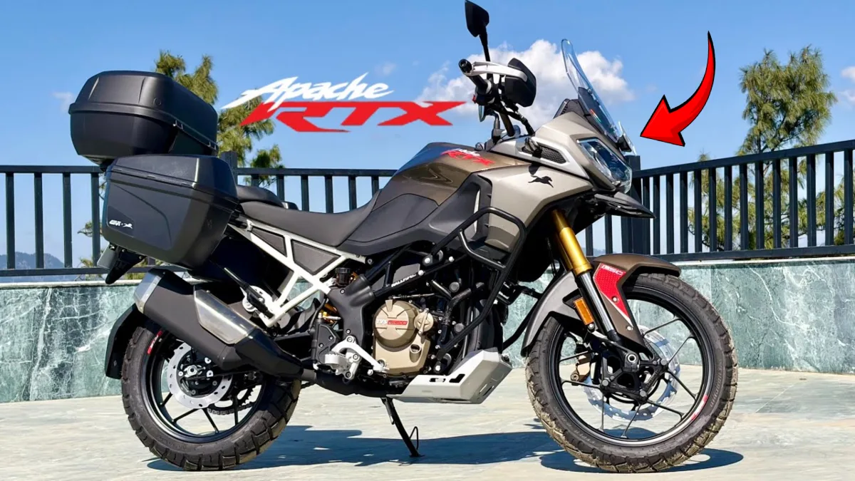 TVS Apache RTX 2025 Launched – Premium Build, Sharp Styling & Advanced ...