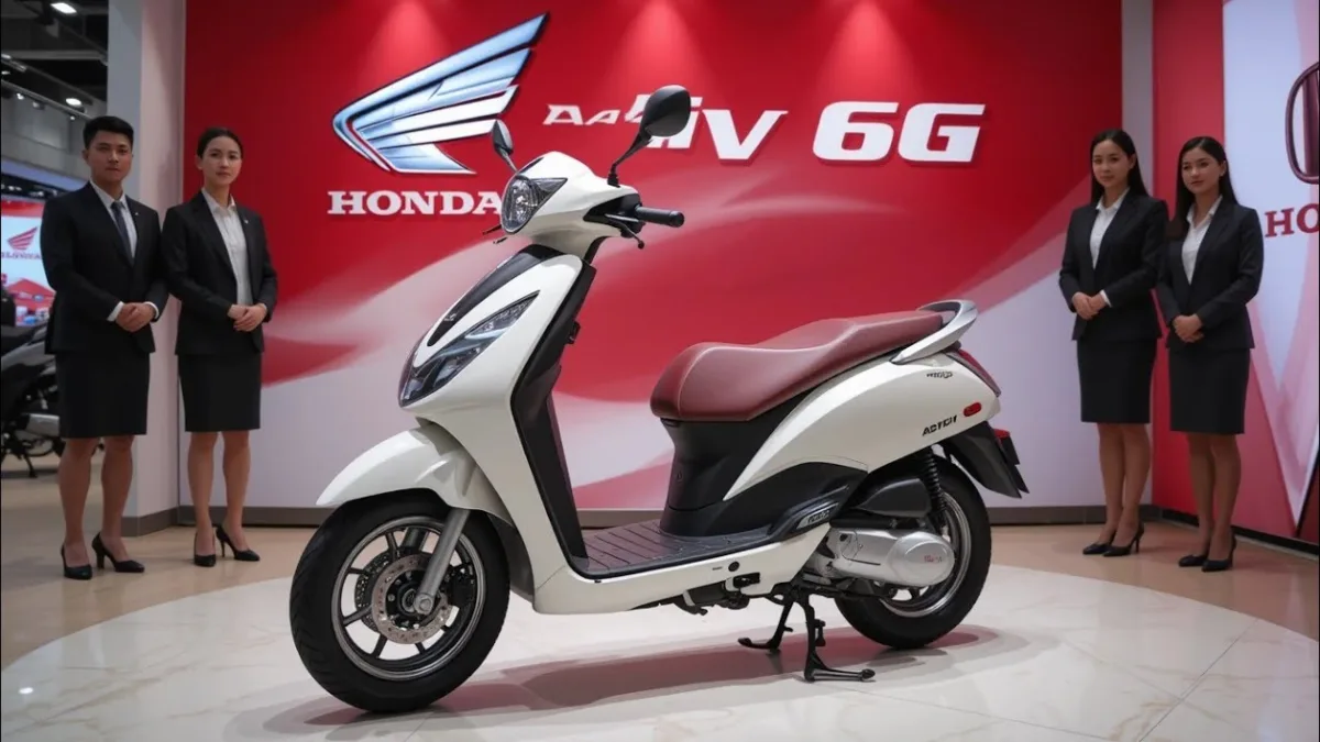 Honda Activa 6G 2025 Launched – Powerful Engine, Refined Scooter Design ...